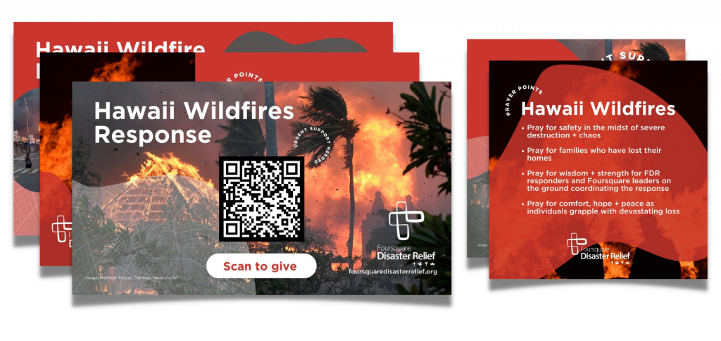 Hawaii Fires - Foursquare Disaster Relief